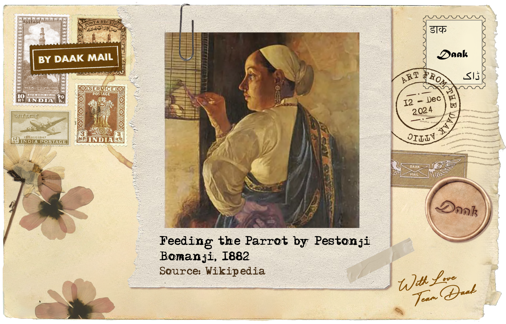 The Indian Rembrandt: Pestonji Bomanji's Art - Daak Vaak